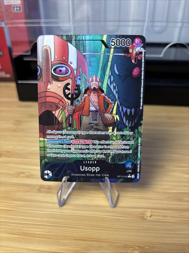 One Piece Royal Blood #OP10-042 USOPP - Leader Alternate Art Parallel ...