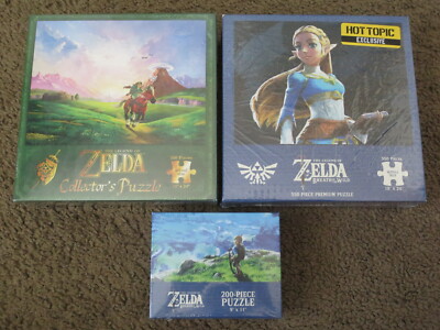 Bundle of 3 The Legend of Zelda Puzzles Collector's Puzzle BotW Lot 550 ...