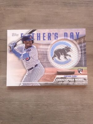 CHRISTOPHER MOREL 2023 Topps Series 2 Father's Day Commemorative Patch ...