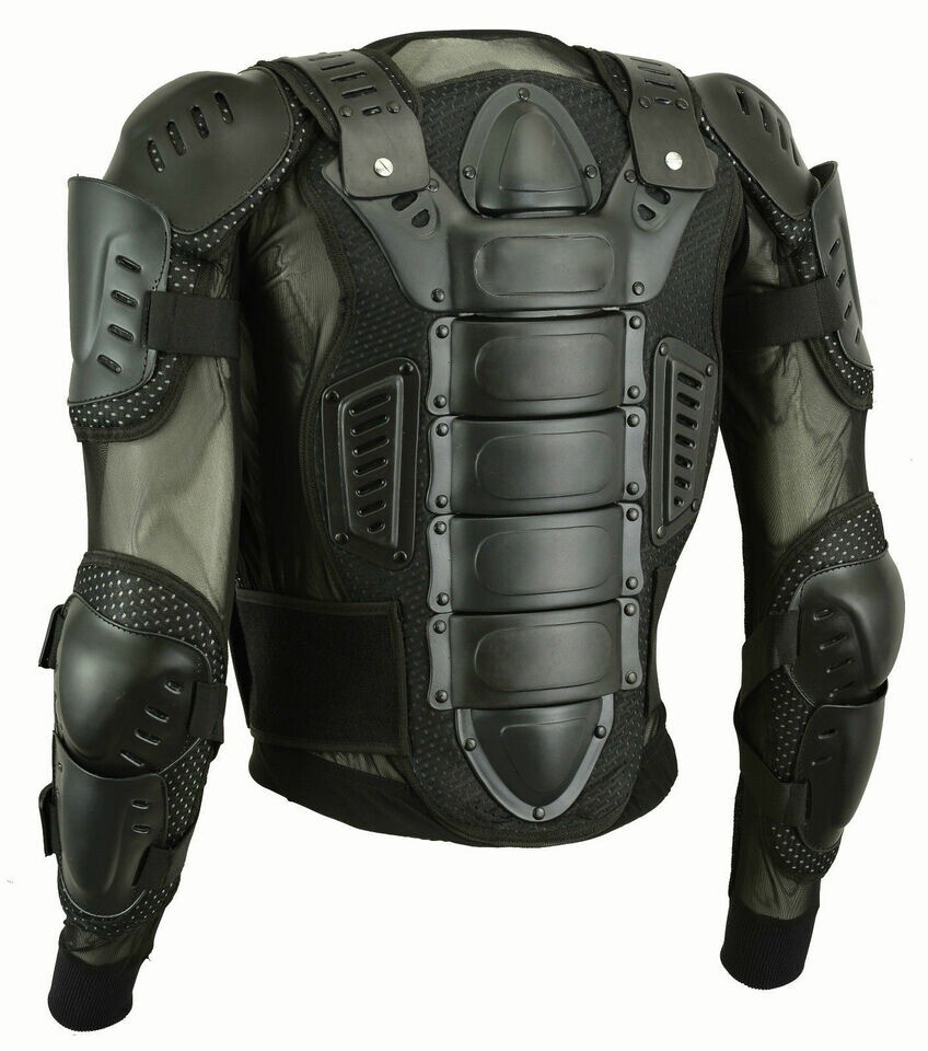 MENS SCORPION SPINE GUARD CE BODY ARMOUR MOTORBIKE MOTORCYCLE ...