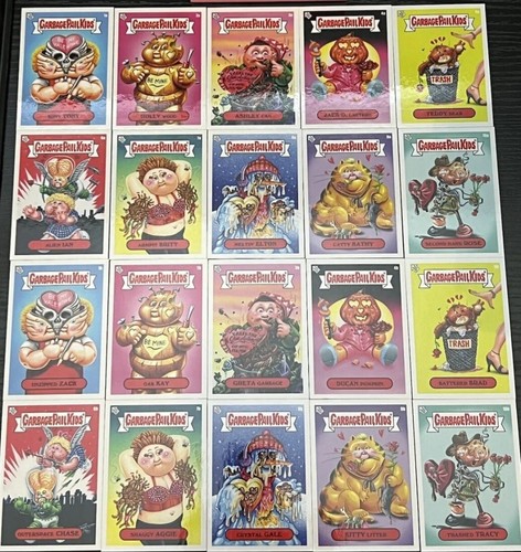 2024 Topps GPK Garbage Pail Kids Valentine's Day: Putrid Poetry 21-Card ...
