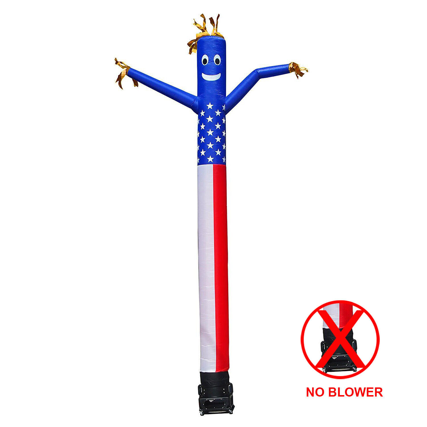 20ft/10ft Inflatable Advertising Air Puppet Tube Man Wavy Wind Sky ...