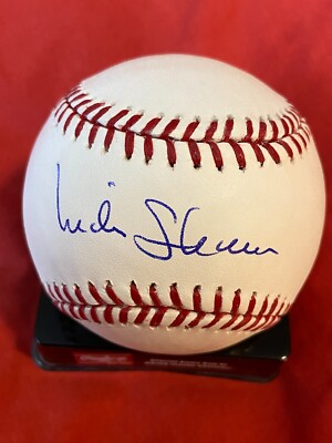 MIKE SHANNON AUTOGRAPHED SIGNED MAJOR LEAGUE BASEBALL OML CARDINALS COA ...