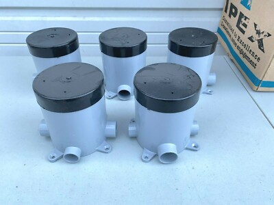 FIVE NEW IPEX 077068 FBKIT NM FLOOR BOX KIT W/ LEVELING RING SCEPTER ...