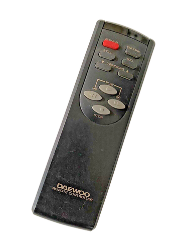 Daewoo VCR Remote DA001 fits DD40P, DE40P, DE500P, DE50P, DH100P ...