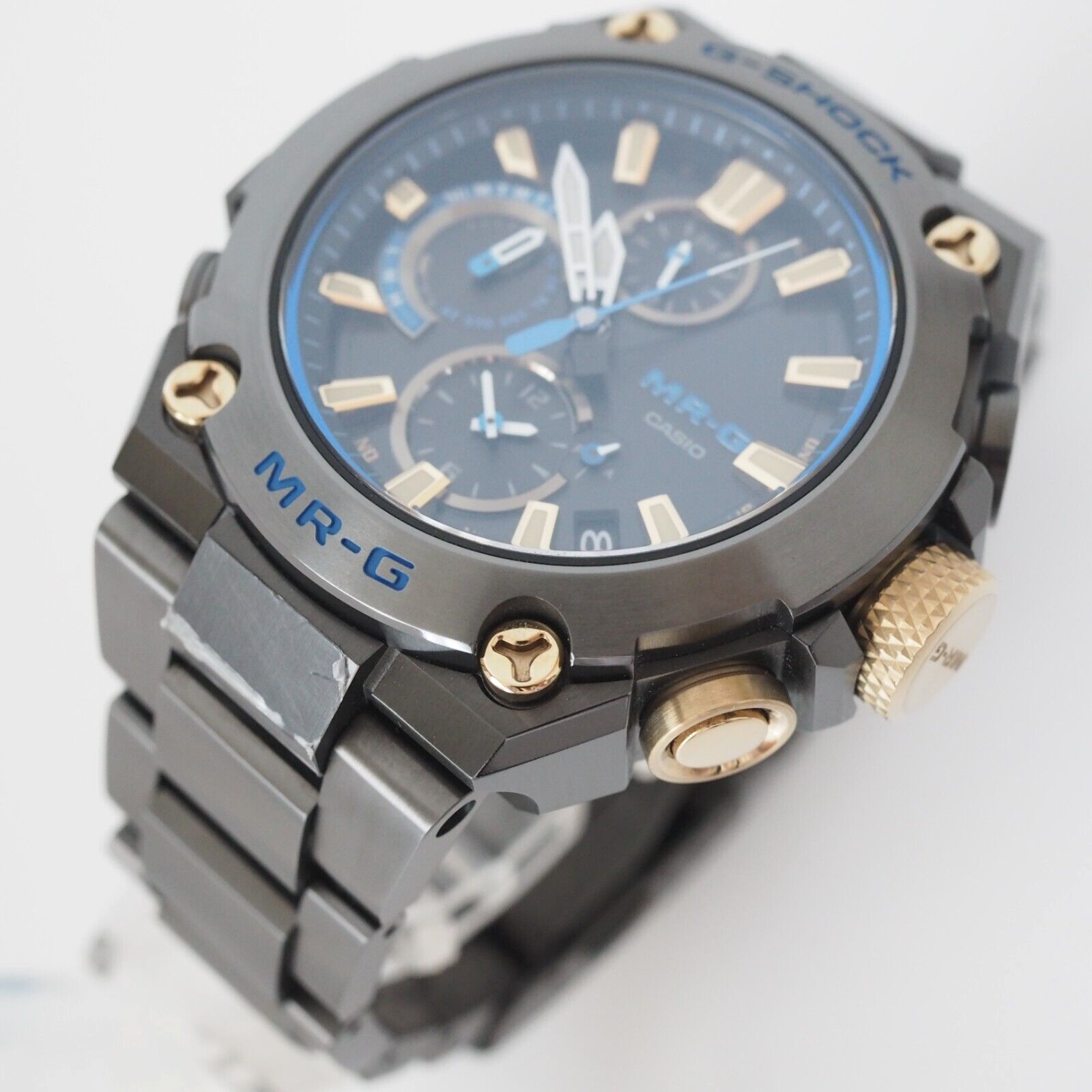 CASIO G-Shock MR-G MRG-G1000BA-1AJR Solor Powered Radio Kachi-iro Box ...