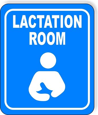 LACTATION ROOM WHITE Metal Aluminum composite sign | eBay