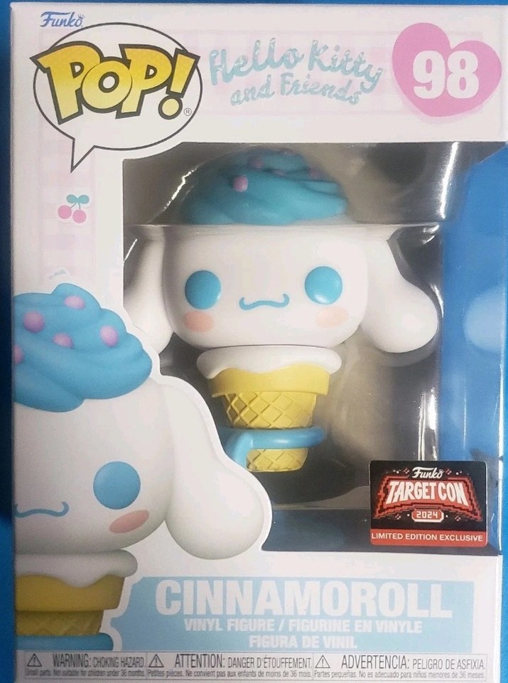 Funko Cinnamoroll 98 Target Con exclusive | eBay