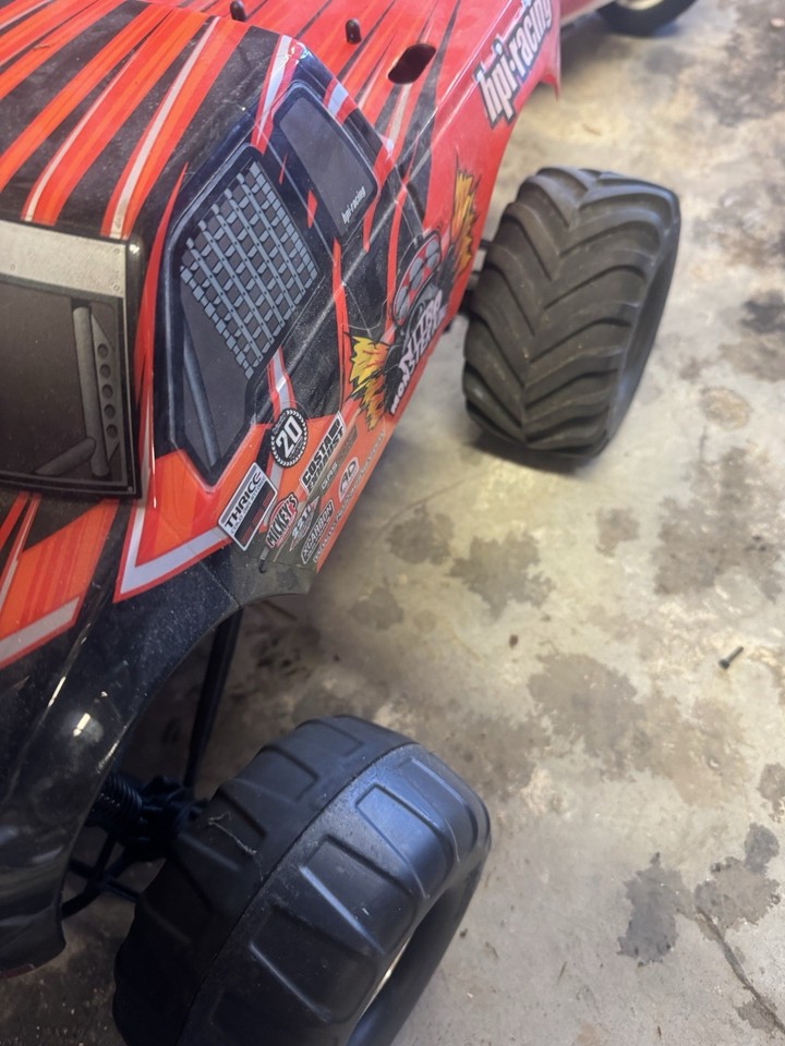 Hpi Nitro Monster King 1/10 Rc Truck Rare And Vintage | eBay