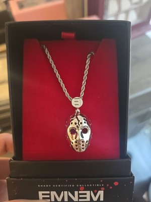 Eminem Slim Shady Limited Edition Memorabilia Hockey Mask 24inch Chain ...