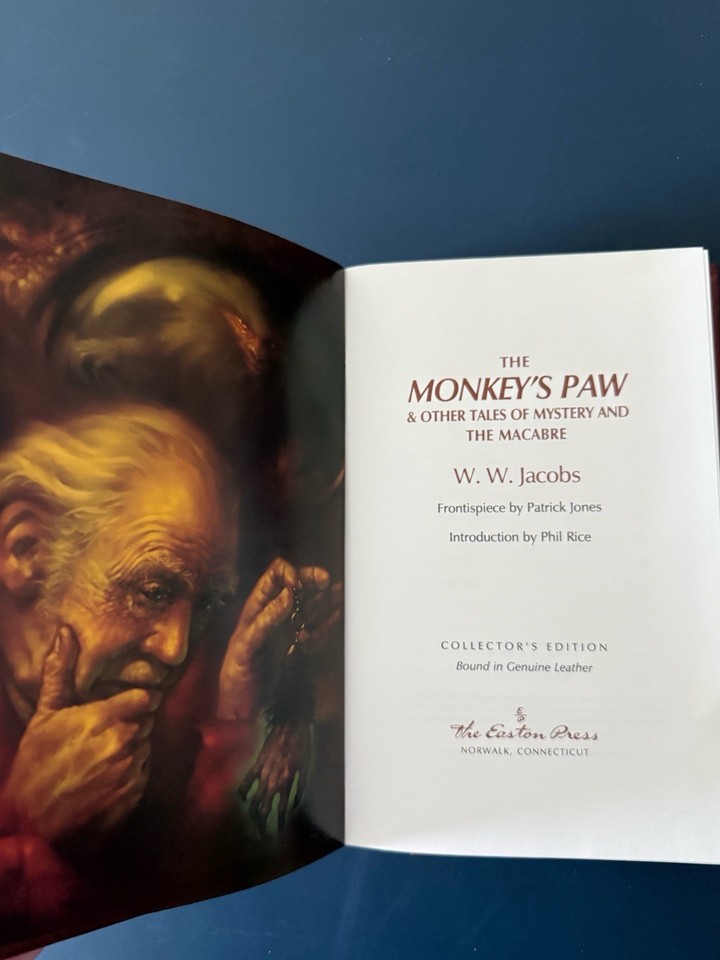 The Monkey's Paw & Other Tales of Mystery and the Macabre Easton Press ...