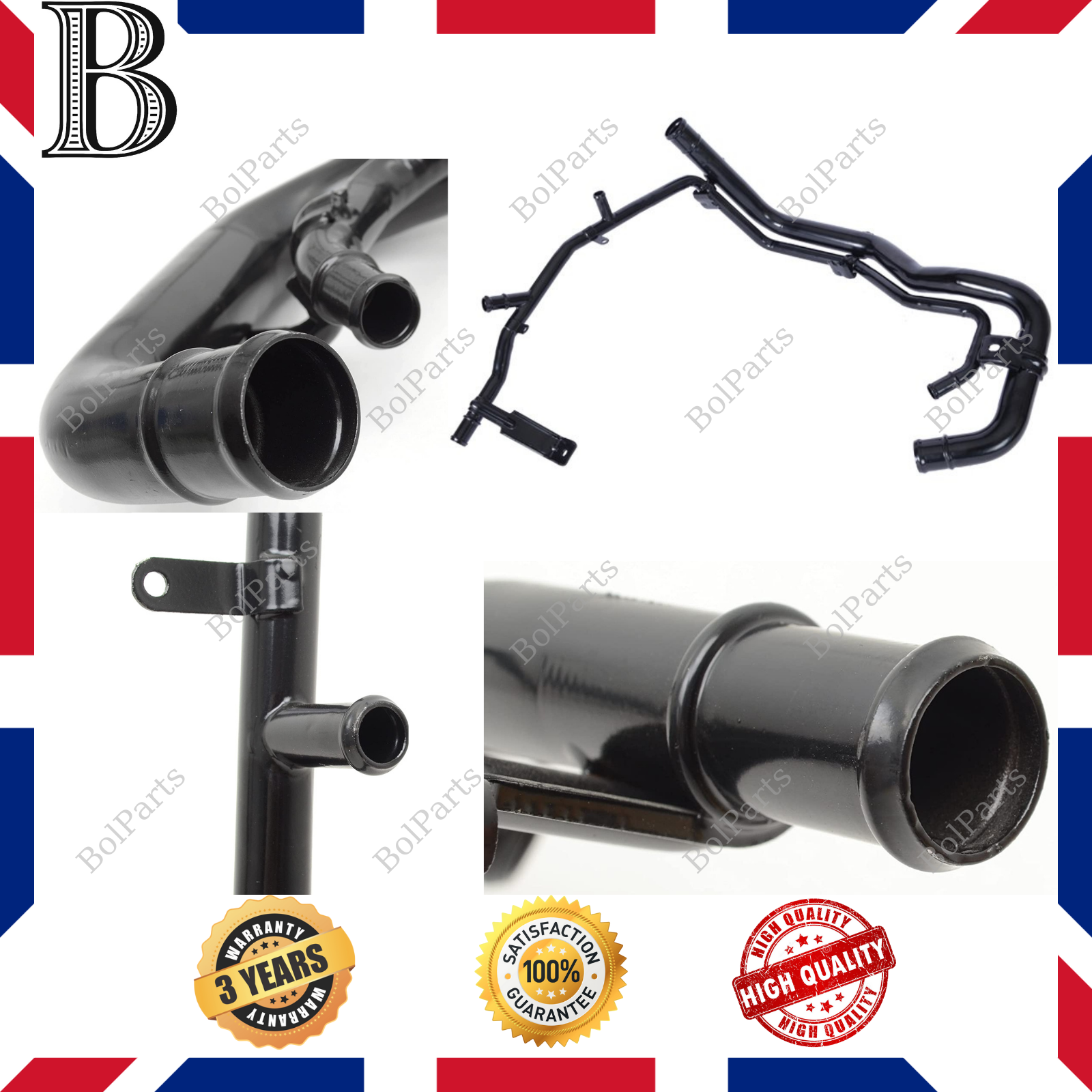 Radiator Water Coolant Metal Pipe for Volkswagen VW CRAFTER 2.5 TDI ...