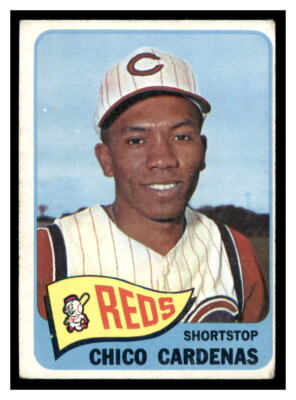 1965 Topps #437 Chico Cardenas Scan of the Card you'll receive ...