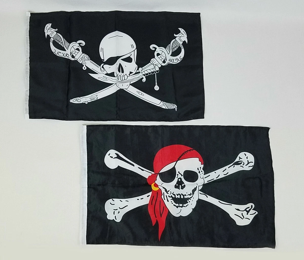 Skull And Crossed Swords Flag