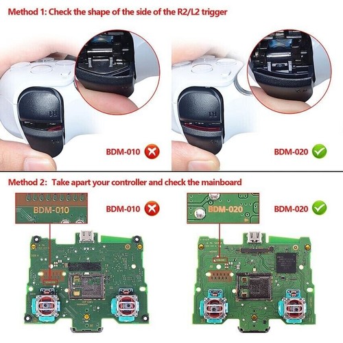 Complete Button Set L1 R1 L2 R2 Dpad ABXY for Sony PS5 Controller V2.0 ...