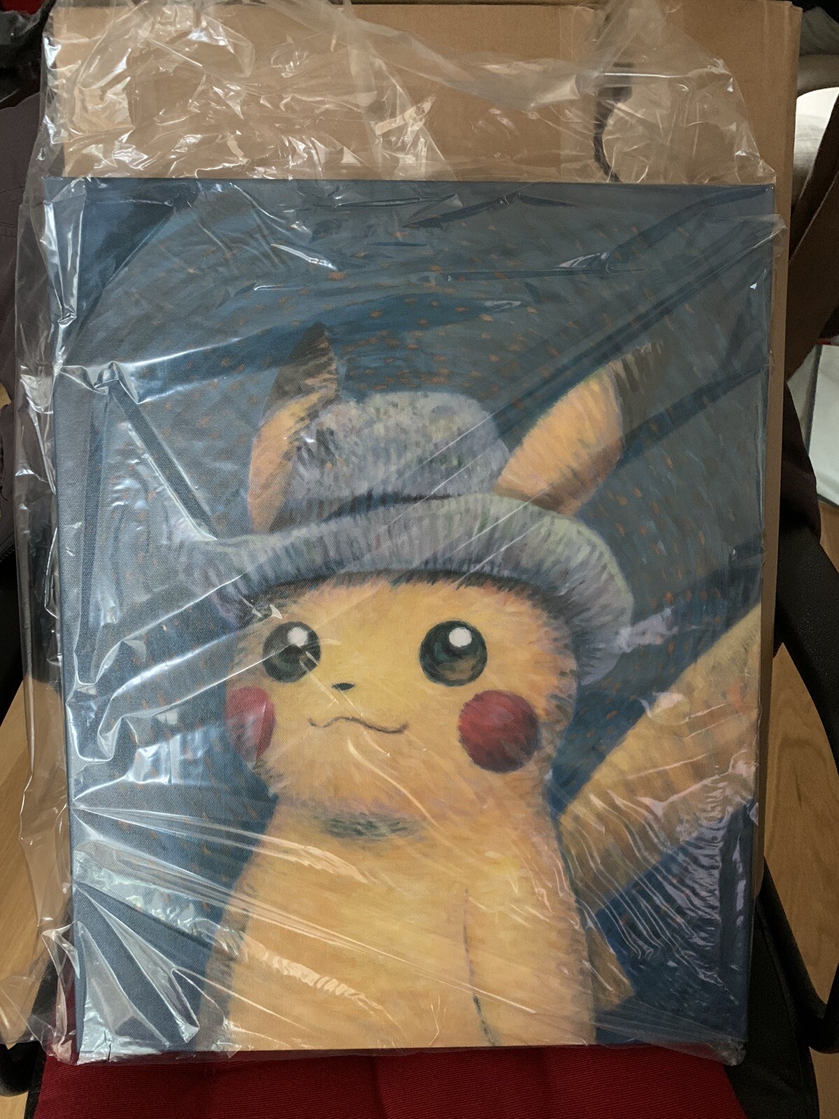 OFFICIAL Van Gogh Museum X Pokemon Pikachu Canvas with receipt - Fast ...