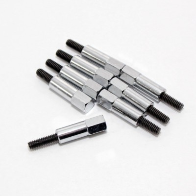 AMC & Jeep Chrome Valve Cover Bolt Set 199 232 258 Bolts Kit Nuts Studs ...