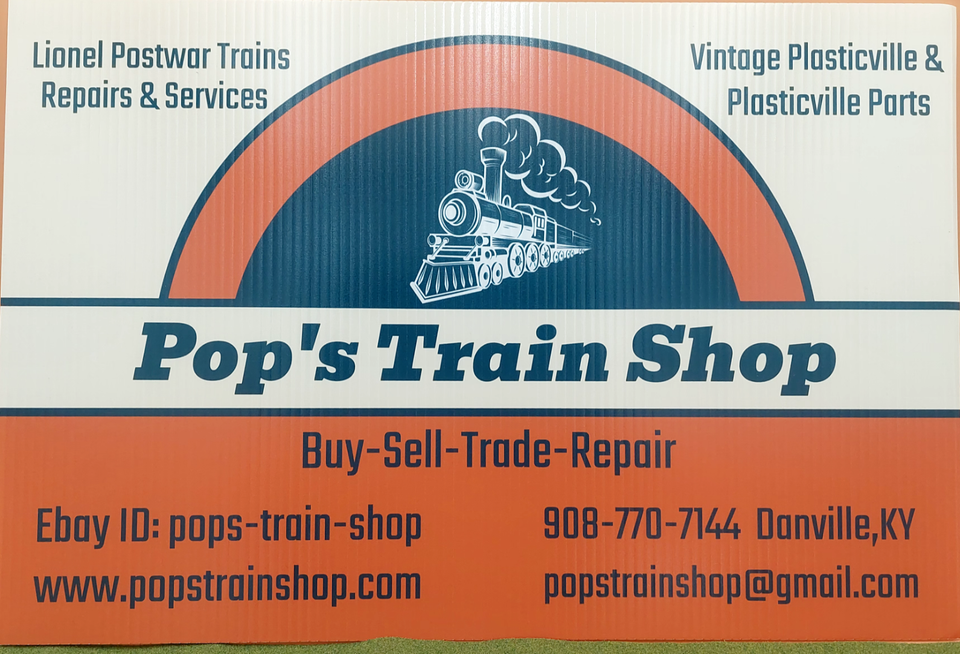 Lionel Trains Sign / Dealer Poster, Lionel Store, NYC (2009) New Old ...