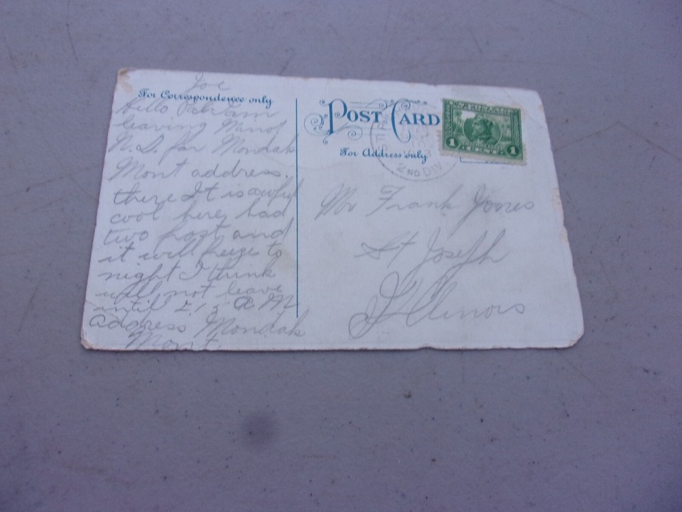 A Triple Steal Postcard 1913 Man 3 Women | eBay