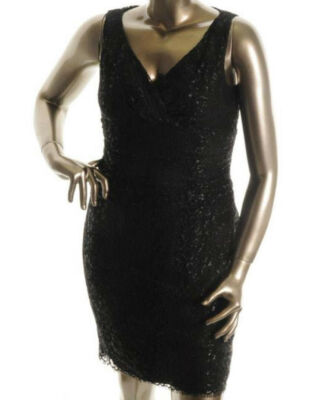 .Ralph Lauren Evening Haddon Hall Black Party Dress Size AU10 US6 | eBay