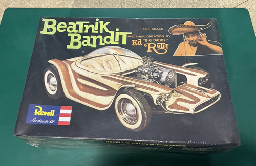 Revell Beatnik Bandit Ed Big Daddy Roth Model Kit Sealed Box 1:25 1994 ...