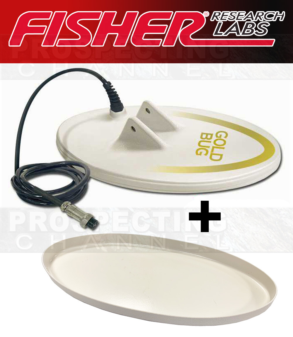 Fisher GOLD BUG PRO GOLD BUG F5 Metal Detector 10 inch DD Waterproof ...