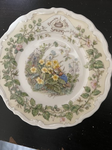 Royal Doulton Brambly Hedge Spring Afternoon Plate | eBay
