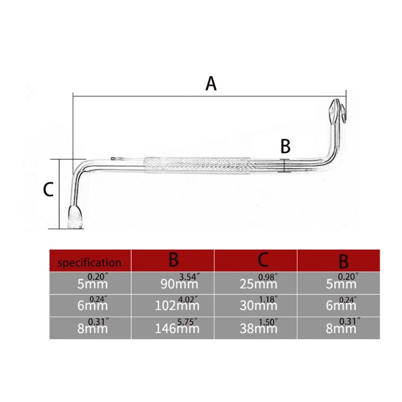 3 Pcs Screwdriver Set Z-Type Screwdriver Double Head Offset Screwdriver ...