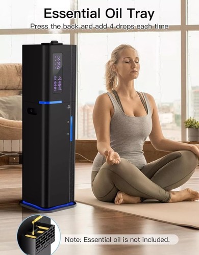 Humidifier Large Room, 2.64Gal/10L Ultrasonic Cool Mist Humidifiers for ...