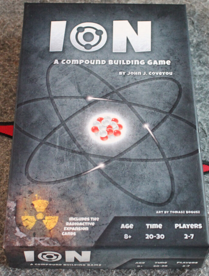 ION A Compound Building Game Includes Radioactive Expansion Cards | eBay