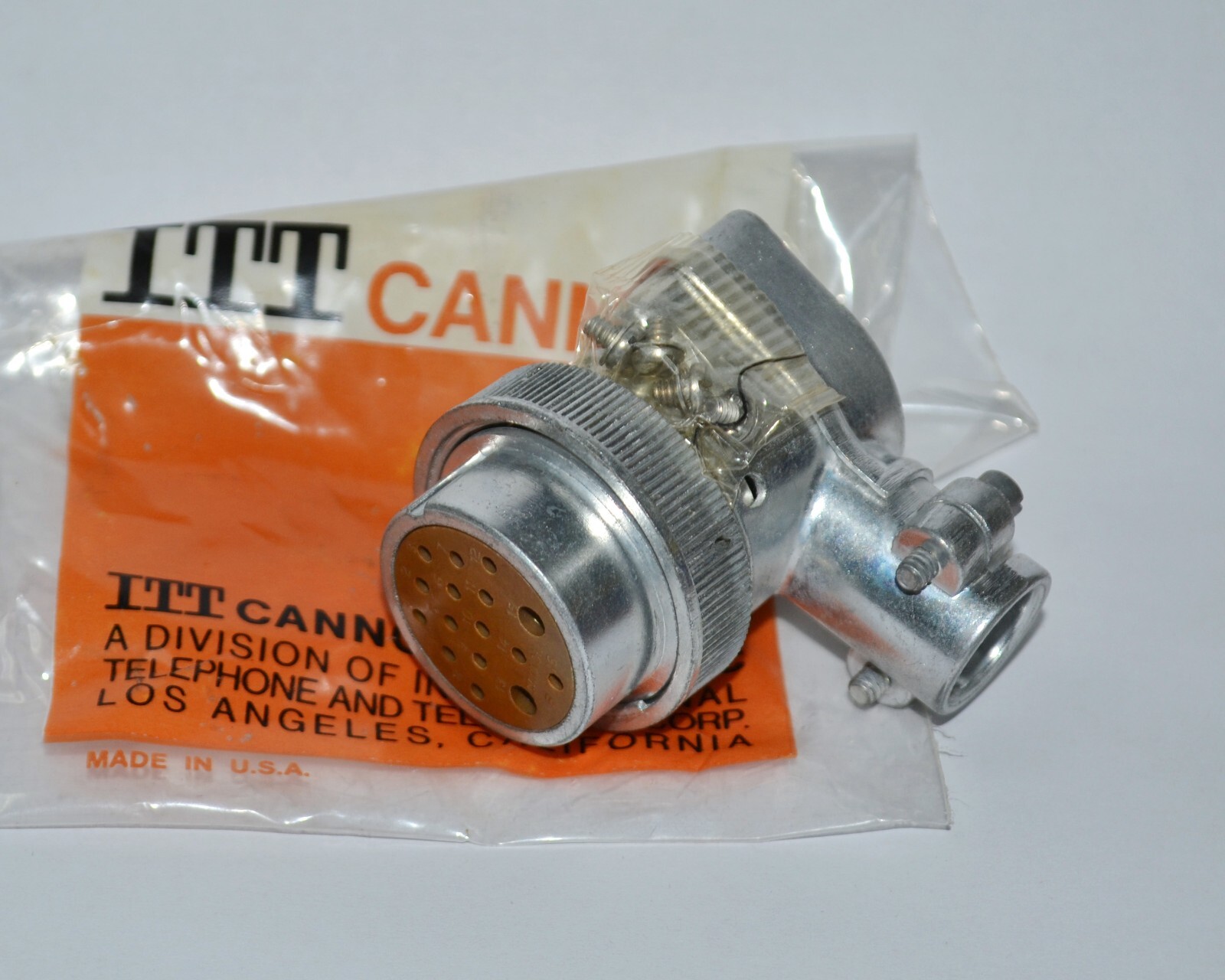 1 nos 90° ITT Cannon PLUG CONNECTOR 16 pin SK-C16-23C-1/2 sk-23c-1/2 | eBay