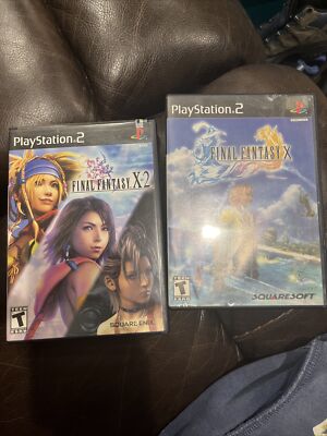 Ps2. Final Fantasy X And X-2 2 Games CIB | eBay