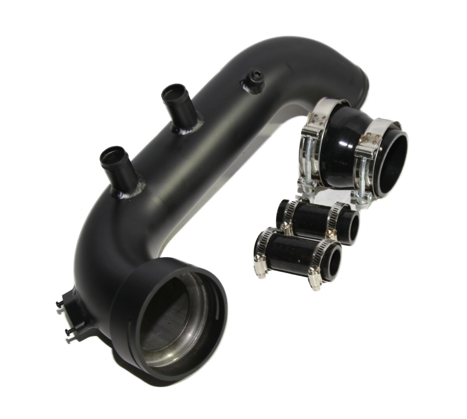 Intake Turbo Charge Pipe Cooling Kit Black fit BMW N54 E82 E90 E92 E93 ...