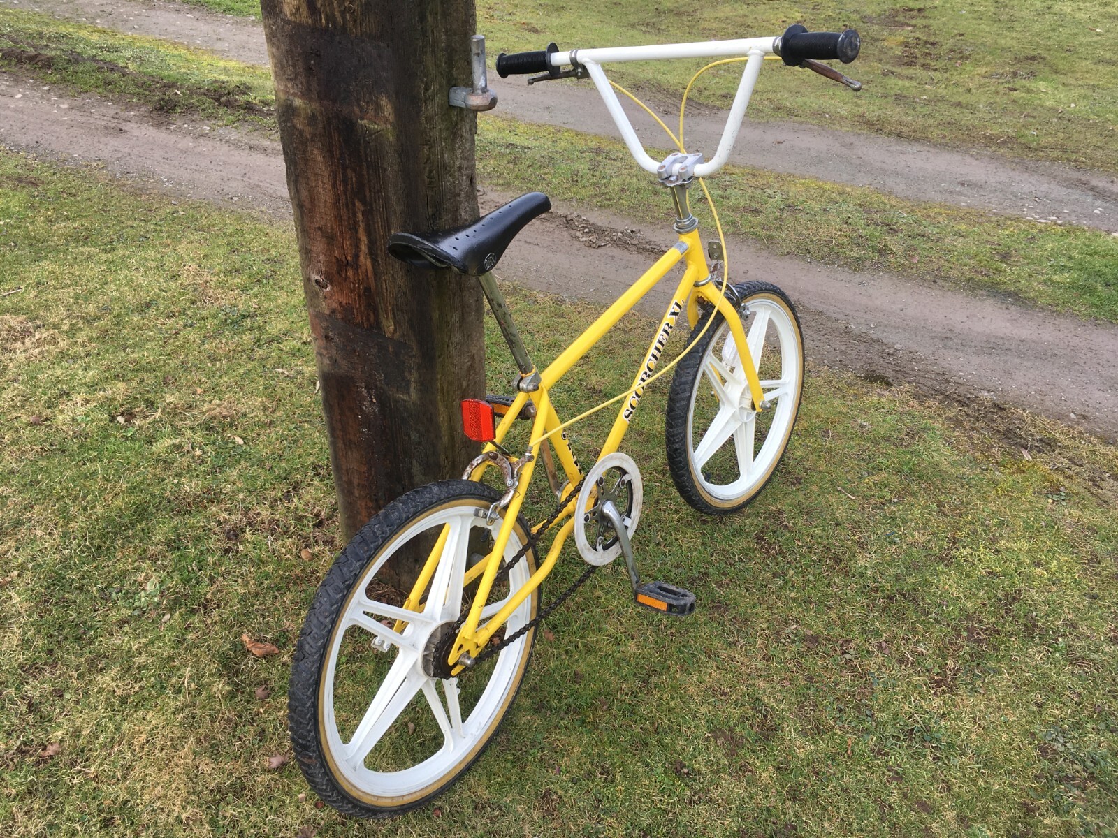 1980's Hawk scorcher XL retro old school BMX 1981 / 1984 Barn Shed Find ...
