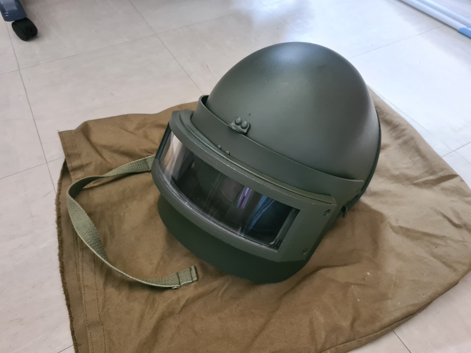 Authentic Russian Bulletproof Titanium 6B6-3 K6-3 Atlyn Helmet NEW | eBay