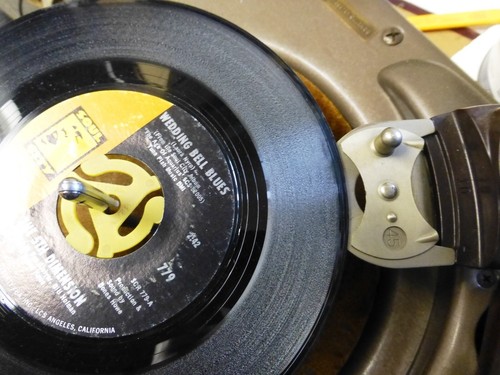 Webcor WEBSTER Turntable 45 RPM 7" Record ADAPTER Model 356-27 356-1 ...