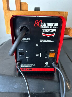 Century 80 Gasless Wire Feed Welder 120 Volts used welds with .030 In ...