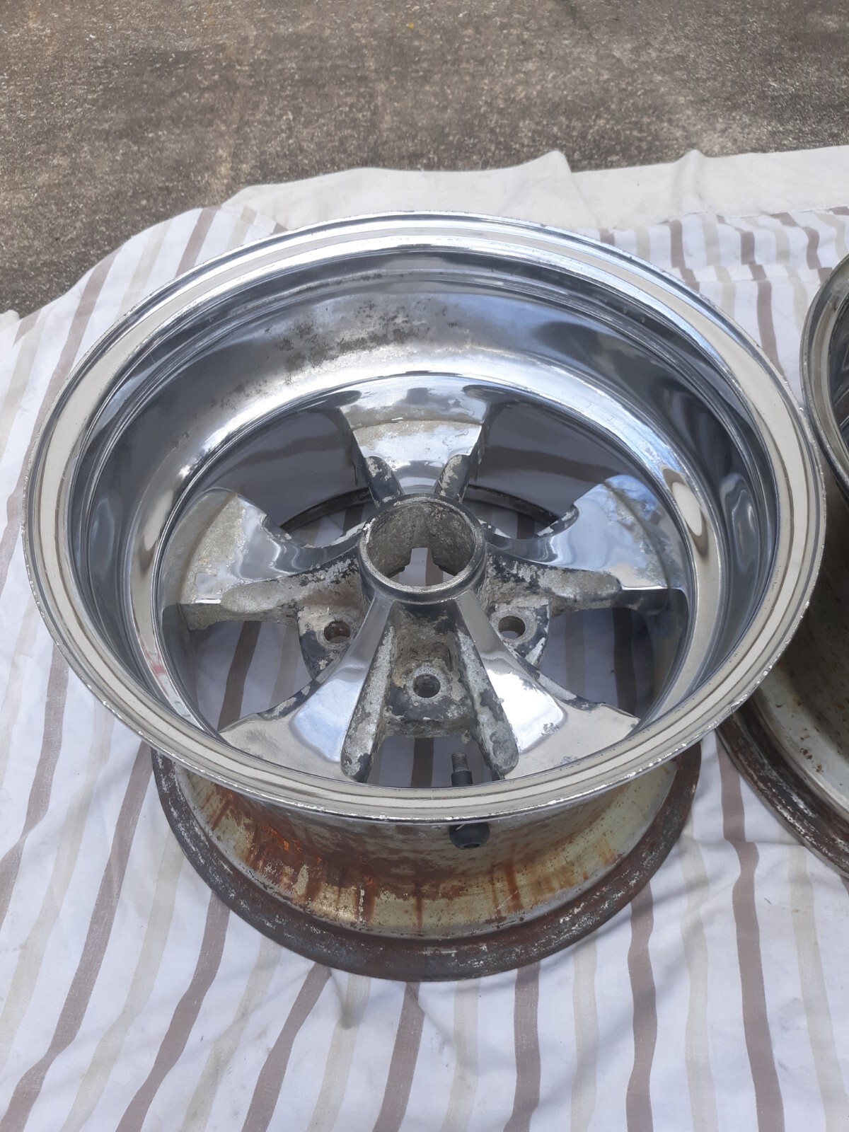 Keystone Kustomag /Klassic Wheels 15x10 Deep Dish Chevy Rat Rod | eBay
