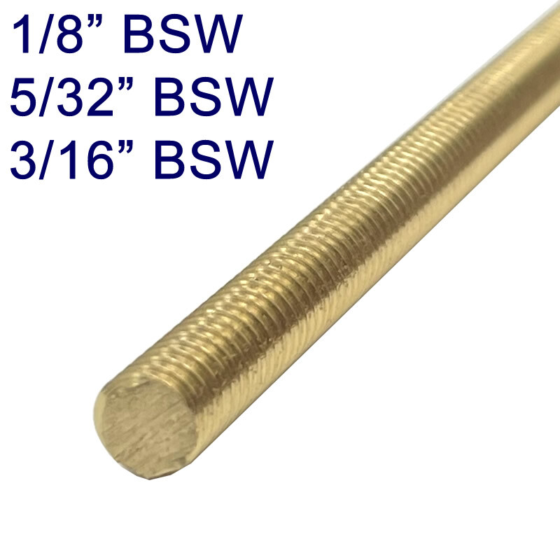 BSW (Whitworth) Threaded Rod / Studding - Various Sizes - UK ...