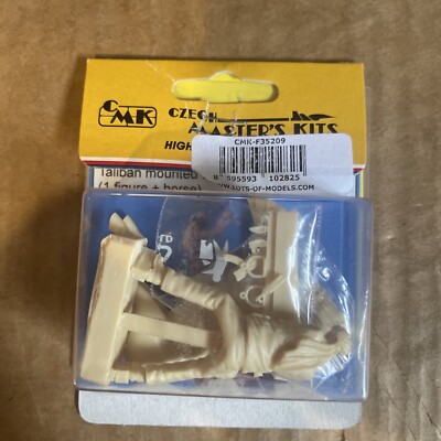 CMK Mounted Taliban Warrior Resin Kit 1 Figure and Horse F35209 1/35 ...
