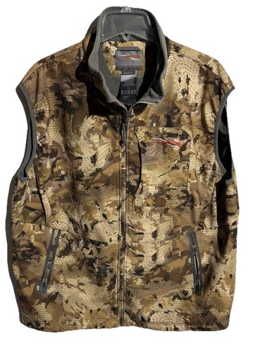 Sitka Gear Dakota Vest Sz 2XL Optifade Marsh Gore-Tex Mens Wind-stopper ...