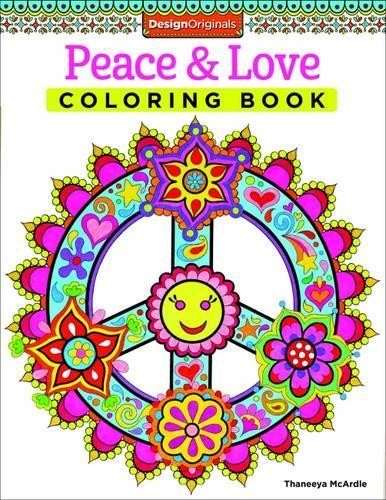 Thaneeya McArdle Peace & Love Coloring Book (Poche) Coloring is Fun | eBay