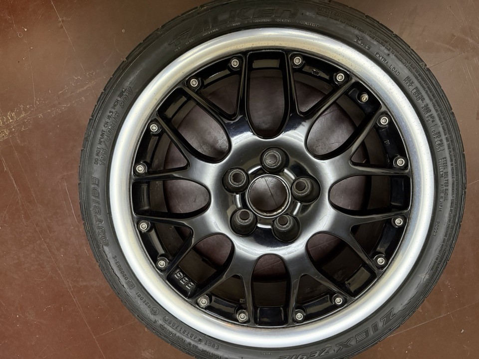BBS 16” 2 Piece Split Rims Alloys Wheels Mk1 Mk2 Mk3 Golf Polo Corrado ...