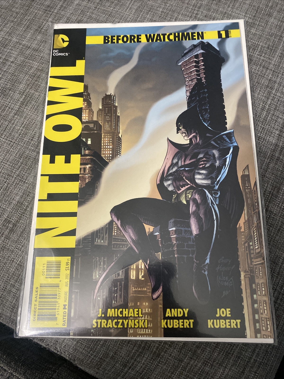 Before Watchmen Nite Owl Comic 1 Cover A First Print 2012 Andy and Joe ...