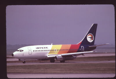 Dupe 35mm airline slide Air Pacific 737-200 DQ-FDM | eBay
