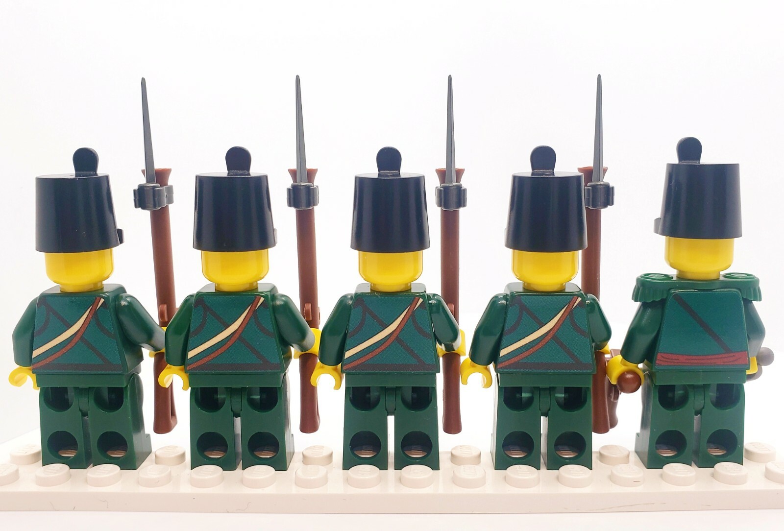 British 95th Rifle Infantry Napoleonic Wars made w/ real LEGO ...