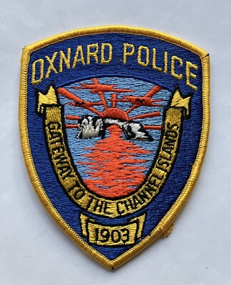 Obsolete Oxnard Police patch, California | eBay