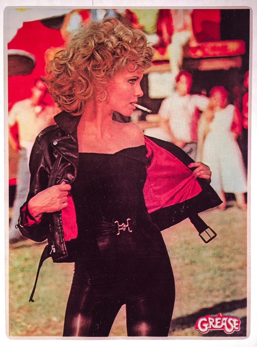 Disfraz De Olivia Newton John En Grease Olivia Newton John Saca A