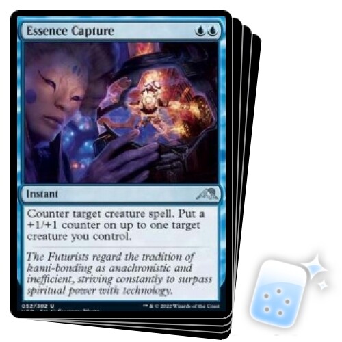 Essence Capture X4 M/NM Magic: The Gathering MTG Kamigawa: Neon Dynasty ...