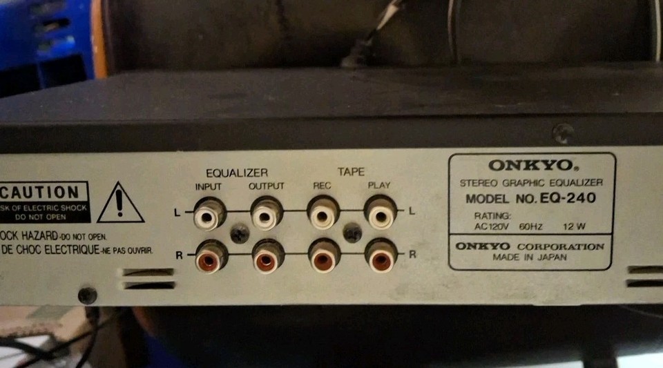Onkyo EQ-240 Graphic Equalizer 7-Band Stereo Tested Working | eBay
